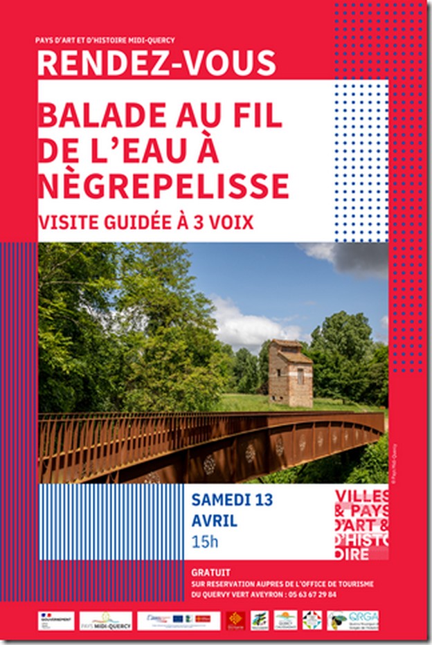 Balade au fil de l’eau… à Nègrepelisse (82) – PARLONS EN